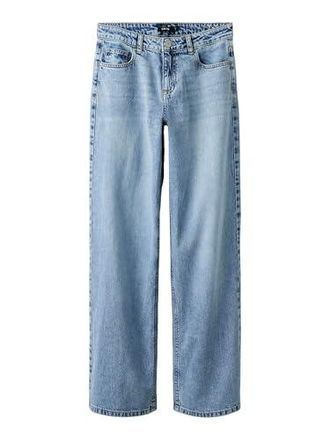 LMTD Limited Nlfbett DNM Nw R Pantalon Large Noos, Bleu Jeans Clair, 12 Ans