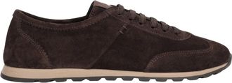 Estro & Luminara Femme, Chaussures, Brun, Taille: 36 EU Baskets basses en velours authentique