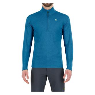 Karpos Homme, Pulls, Bleu, Taille: M Eau Profonde Demi-Zip Pull
