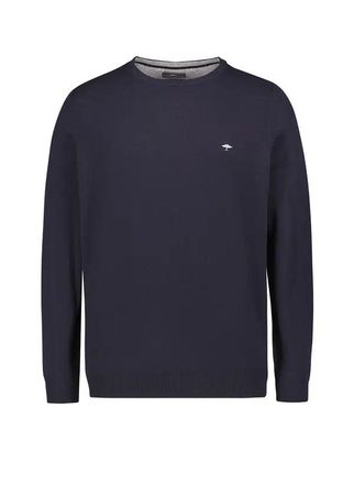 Fynch-Hatton Fynch-Hatton Herren Pullover blau unifarben