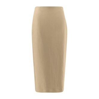 Max Mara Femme, Jupes, Beige, Taille: 38 FR MXSveranda Skirt