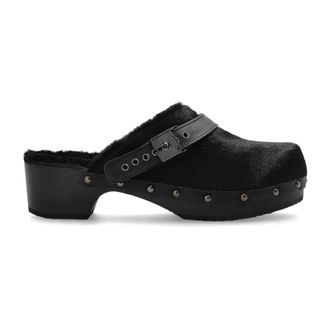 Scholl Leder-Mules Pescura Robin - - Shoes - Damen - Schwarzk - 39 EU