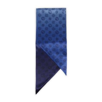 Giorgio Armani Silky Scarves - - Accessories - Herren - Blau - ONE SIZE