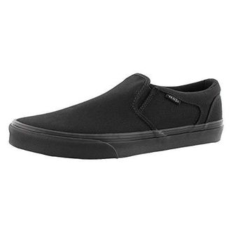 Vans Homme M Asher Sneaker, Canvas Black Black, 47 EU