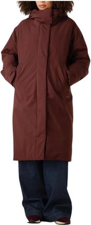 Elvine Rote Saira Steppjacke - - Coats - Damen - Braun - L