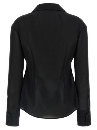 Courr&egrave;ges Pocket Detail Shirt - Black