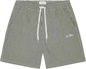 Les Deux Homme, Maillots de bain, Multicolore, Taille: L Stan Seersucker Swim Shorts