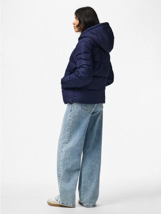 Pieces Steppjacke PCBEE NEW SHORT PUFFER JACKET NOOS BC Kunstfaser