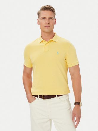 Polo Ralph Lauren Poloshirt Core Replen 710782592 Gelb Custom Slim Fit