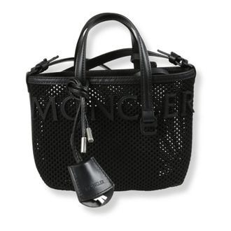 Moncler Femme, Sacs, Noir, Taille: ONE Size Very Mesh & Leather Tote Bag