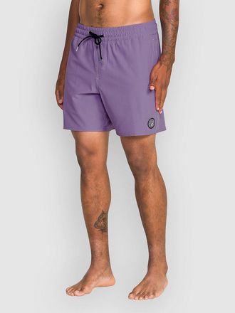 Volcom Lido Solid Trunk 16 Boardshorts violet