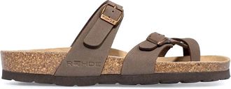 Rohde Femme, Chaussures, Brun, Taille: 42 EU Alba Sandales &agrave; Enfiler &agrave; Bout Ouvert