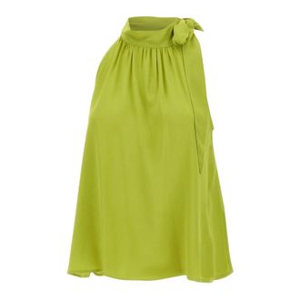 Kaos Kaos, Femme, Tops, Vert, Taille: 36 FR Icona Top