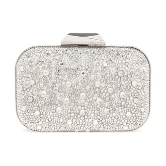 Jimmy Choo London Femme, Sacs, Gris, Taille: ONE Size Cloud Clutch