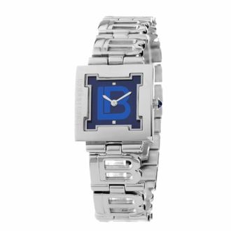 Laura Biagiotti Femme, Accessoires, Gris, Taille: ONE Size Montre Femme en Acier Inoxydable Quartz