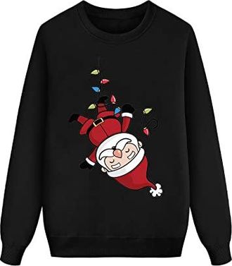 Generic Sweat imprim&eacute; de No&euml;l 2026 pour enfants, Noir, 140