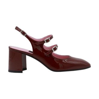Carel Femme, Chaussures, Violet, Taille: 35 1/2 EU Escarpins &agrave; talons violets avec boucles