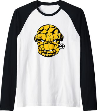 MARVEL Fantastic Four The Thing Big Face Costume Raglan