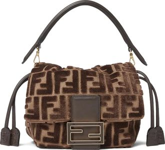 Fendi Kleine Mamma Baguette Tote Bag - Braun