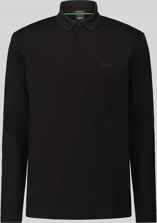 HUGO BOSS Poloshirt mit Logo-Patch Modell Pirol