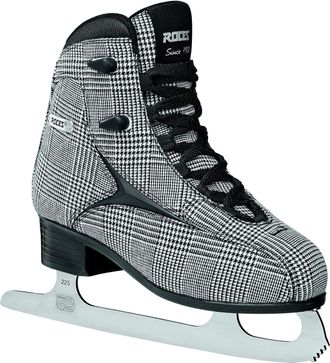 Roces Roces Damen skøjtesko braits Damen Schlittschuh, CHECK BLACK WHITE SILVER, 40 EU