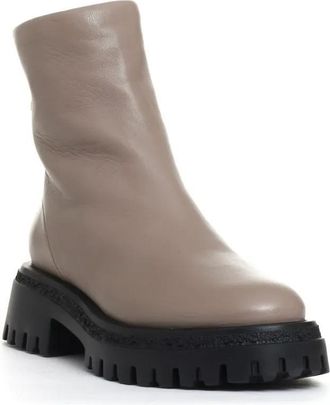 Halmanera Stiefel - Stivaletto Tortora Cerniera Dietro - Gr. 37,5 (EU) - in Rosa - für Damen