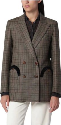 Blaz&eacute; Milano Femme, Vestes, Vert, Taille: 40 FR Olmida Everyday Blazer