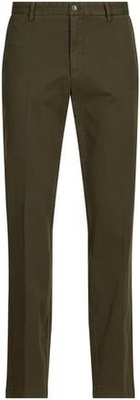 Hackett Pantalon droit en coton m&eacute;lang&eacute;