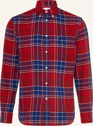 Tommy Hilfiger Flanellhemd Regular Fit rot