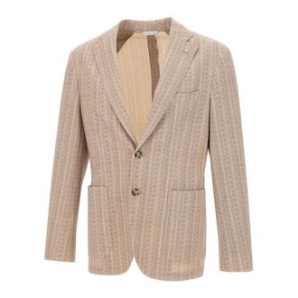 Manuel Ritz Homme, Vestes, Beige, Taille: L Nuvola Blazer