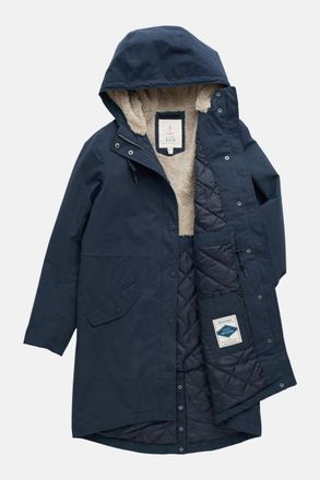 Seasalt Cornwall Regenjacke Plant Hunter Damen Blau Winte