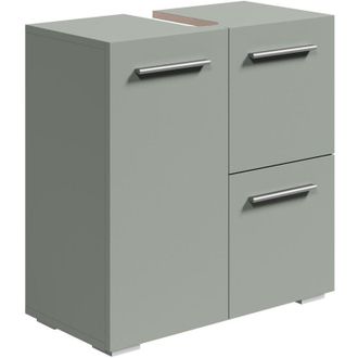 Badplaats Badplaats - Meuble sous vasque Mars 60 x 30 x 60 cm - Vert mat - m