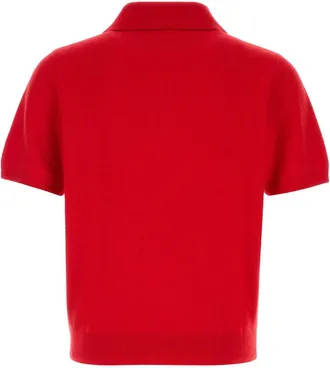 Entire studios Sleeve Polo Shirt - Red
