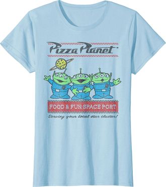 Disney Pixar Toy Story Pizza Planet Food & Fun Space Port T-Shirt