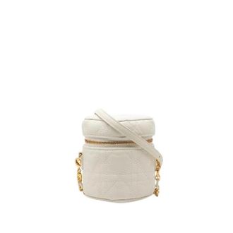Dior Pre-owned Mini Umh&auml;ngetasche - - Pre-owned - Damen - Wei&szlig; - ONE SIZE