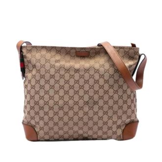 Gucci Pre-owned Toile sacs-gucci - Femme - Pre-owned - Beige - Taille: ONE Size