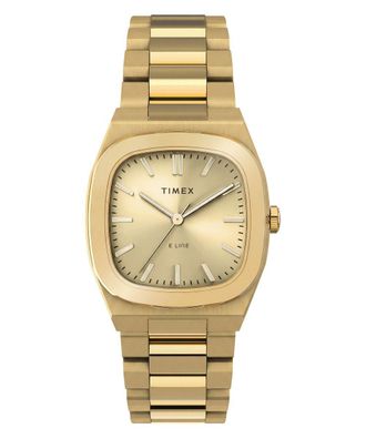 Timex E Line Gold Damen Armbanduhr TW6A00900