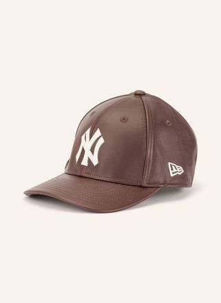 New Era New Era Cap Img Leather 9forty braun