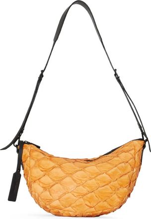 Osklen mini sac port&eacute; &eacute;paule Andiroba - Jaune