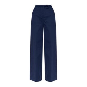 Emporio Armani Weite Hose - - Trousers - Damen - Blau - S