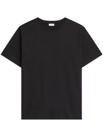 Dries Van Noten t-shirt à col ras de cou - Noir