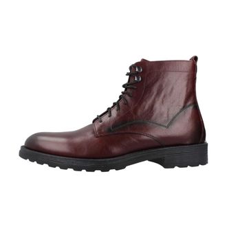 Geox U Redclif Schn&uuml;rstiefel - - Shoes - Herren - Rot - 44 EU
