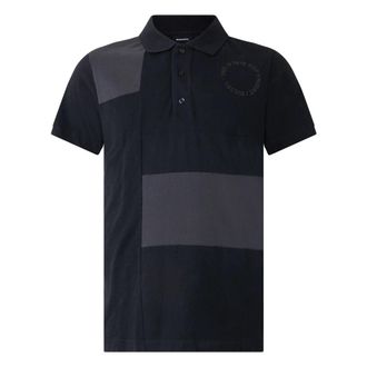 Diesel Baumwoll-Poloshirt - - Tops - Herren - Schwarzk - S