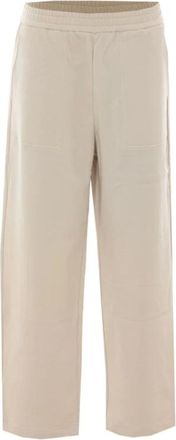 Brunello Cucinelli Femme, Pantalons, Blanc, Taille: 36 FR Pantalon de jogging
