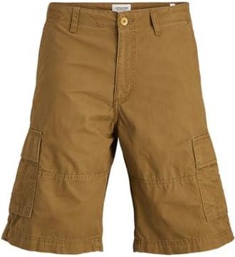 Jack & Jones Short Cargo Jpstcole Mateo Mid pour Homme, Rubber, L