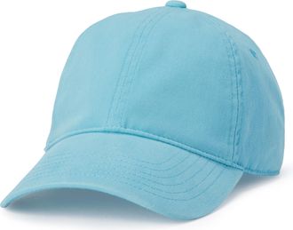 Amazon Essentials Damen Baseballkappe aus gewaschener Baumwolle, Hellblau, Einheitsgr&ouml;&szlig;e