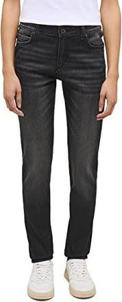 Mustang Jeans Style Crosby Relaxed Slim Jeans, Gris foncé 702, 40W x 30L Femme