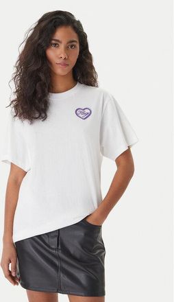 HUGO BOSS T-Shirt Vintage 50560770 Wei&szlig; Regular Fit