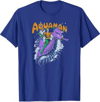 DC Comics Aquaman Ride Free T Shirt T-Shirt