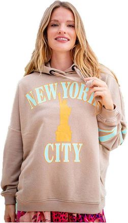 Miss Goodlife Hoodie Miss Goodlife Hoodie MG11470, New York, sand